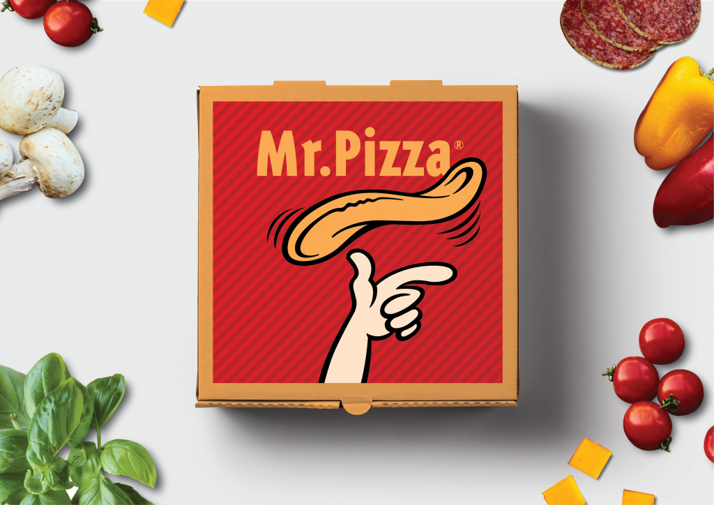 Mr.pizza | Brand Identity | 1999 – DESIGNFOCUS